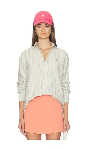 Polo Ralph Lauren Oxford Long Sleeve Collared Sport Shirt In . Also - Multi