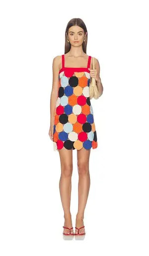 SIMONMILLER Beep Beep Tank Mini Dress In . Also - Multi