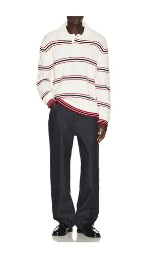 Tommy Hilfiger Stripe Cable Knit Polo In . Also