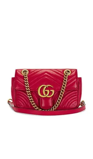FWRD RENEW Gucci Mini Gg Marmont Shoulder Bag