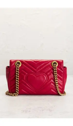 FWRD RENEW Gucci Mini Gg Marmont Shoulder Bag