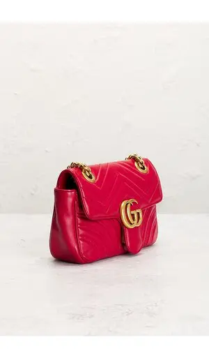 FWRD RENEW Gucci Mini Gg Marmont Shoulder Bag