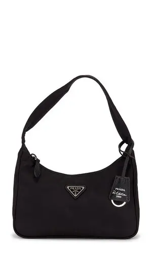 FWRD RENEW Prada Mini Re-edition 2000 Re-nylon Shoulder Bag