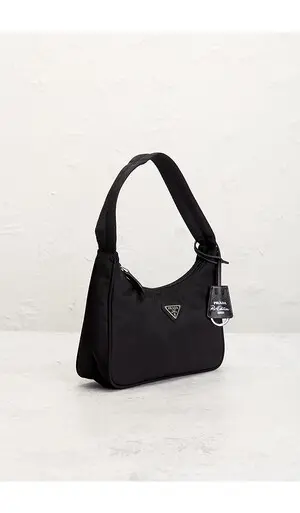 FWRD RENEW Prada Mini Re-edition 2000 Re-nylon Shoulder Bag
