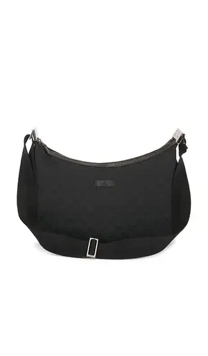 FWRD RENEW Gucci Half Moon Hobo Bag - Brown