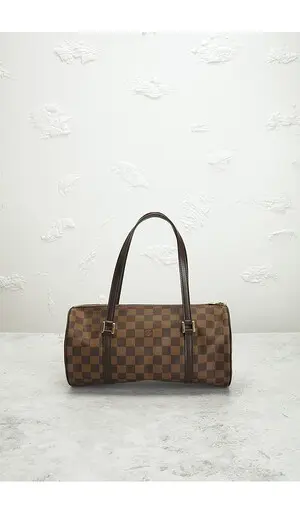 FWRD RENEW Louis Vuitton Damier Ebene Papillon 30 Handbag