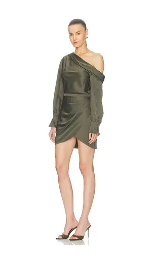 Simkhai Cameron Dress In . Also - Olive