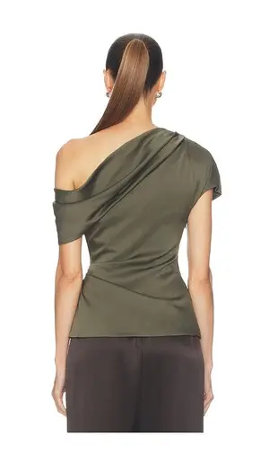 Simkhai Phoebe Draped Top In . Also