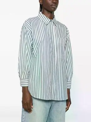 I BLUES Striped Cotton Shirt