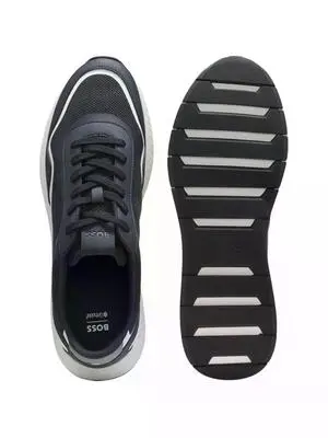 BOSS Mesh Trainers With Ribbed Sole