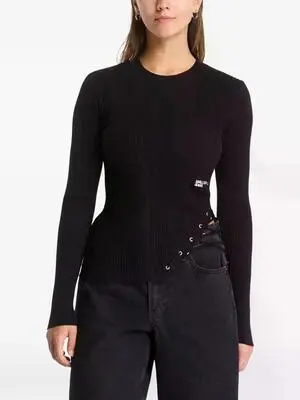 Karl Lagerfeld Ribbed Sweaters For Women