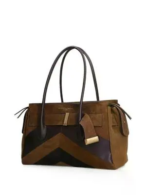 Roberto Festa Esmeria Chevron Tote Bag