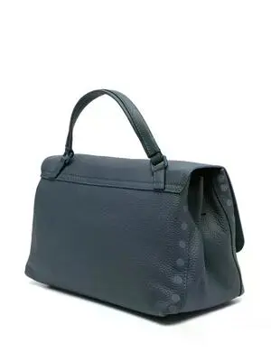 ZANELLATO Postina Flap Tote Bag - Blue