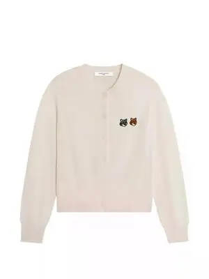 Maison Kitsuné Double Fox Head Patch Cardigan