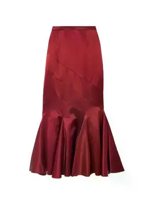 VIOLANTE NESSI Maxi Skirt - Red