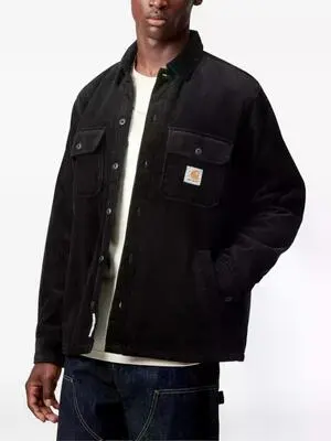 Carhartt Work In Progress Corduroy Logo-patch Shirt Jacket