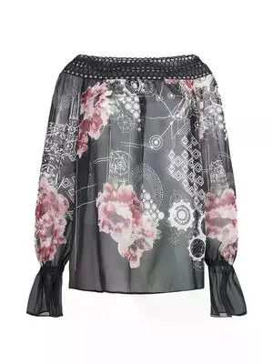 Alberta Ferretti Floral-print Blouse