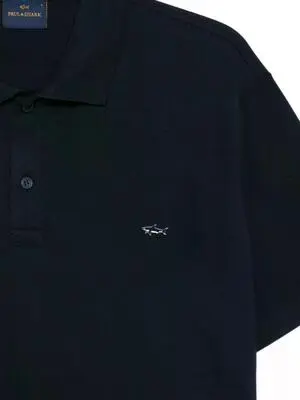 Paul & Shark Logo-patch Piqué Polo Shirt