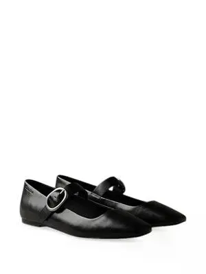 Calvin Klein Buckle-fastening Ballet Flats