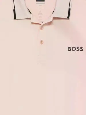 BOSS Logo-print Short-sleeve Polo Shirt