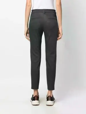 Brunello Cucinelli Mid-rise Cropped Tapered Trousers