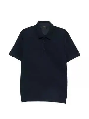Brioni Short-sleeve Polo Shirt - Blue
