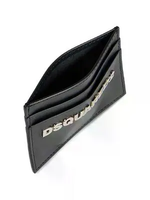 Dsquared2 Logo-plaque Leather Card Holder