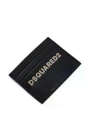 Dsquared2 Logo-plaque Leather Card Holder