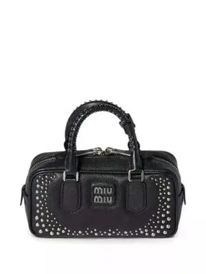 Miu Miu Arcadie Studded Leather Bag