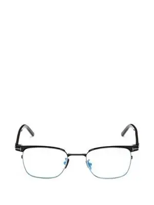 TOM FORD Rectangle-frame Glasses - Black