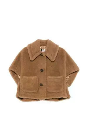 Max Mara Teddy Bear Cape Jacket