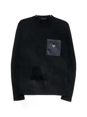 Prada Virgin Wool Sweater - Blue