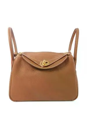 Hermès 26 Lindy Two-way Tote Bag - Brown