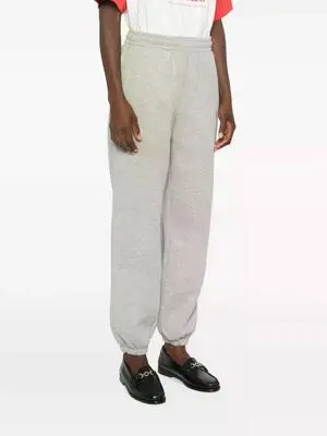 ANINE BING Karter Logo-embroidered Elasticated Track Pants