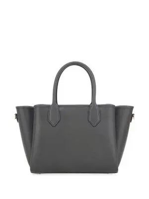 Emporio Armani Logo-patch Pebbled Tote Bag