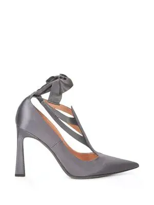 Alberta Ferretti Bow-detail Pointed-toe Pumps