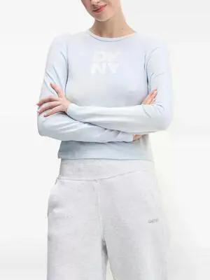 Dkny Logo-print Long-sleeve T-shirt
