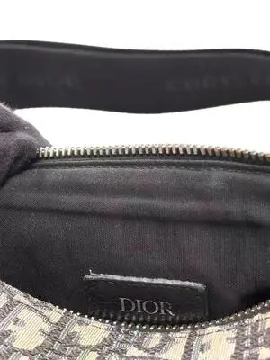 Dior 2000-2026 Oblique Canvas Roller Messenger Bag Crossbody Bag