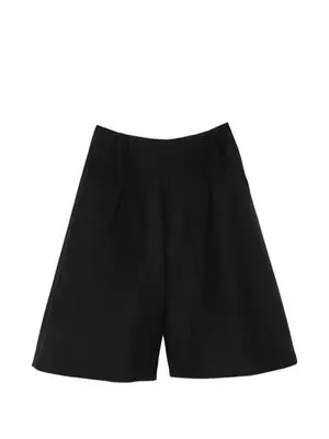THE ROW Fauna Pleated Tailored Shorts