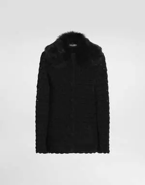 Dolce & Gabbana Crochet Jacket Blazers