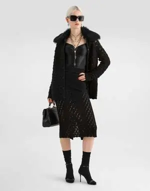 Dolce & Gabbana Crochet Jacket Blazers
