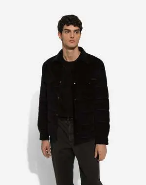 Dolce & Gabbana Quilted Corduroy Jacket