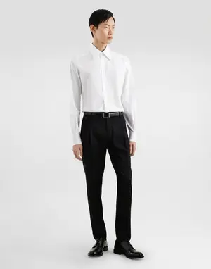 Dolce & Gabbana Gold Poplin Shirt Shirts