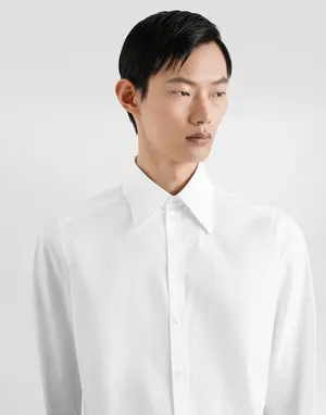 Dolce & Gabbana Gold Poplin Shirt Shirts
