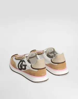 Dolce & Gabbana Mixed-material Dg Cushion Sneakers Sneakers - Multicolor