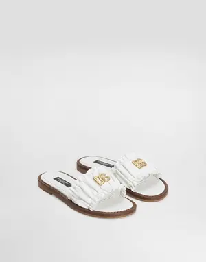 Dolce & Gabbana Ciabatta Flat Shoes Leather