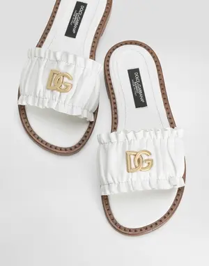 Dolce & Gabbana Ciabatta Flat Shoes Leather