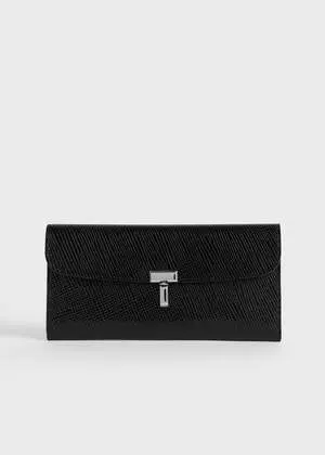 TOTEME T-lock Palmellato-patent Wallet