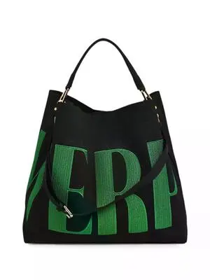Essentiel Antwerp Karoll Patch-detail Shoulder Bag - Black