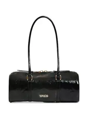 Essentiel Antwerp Kenneth Glossy Shoulder Bag - Black